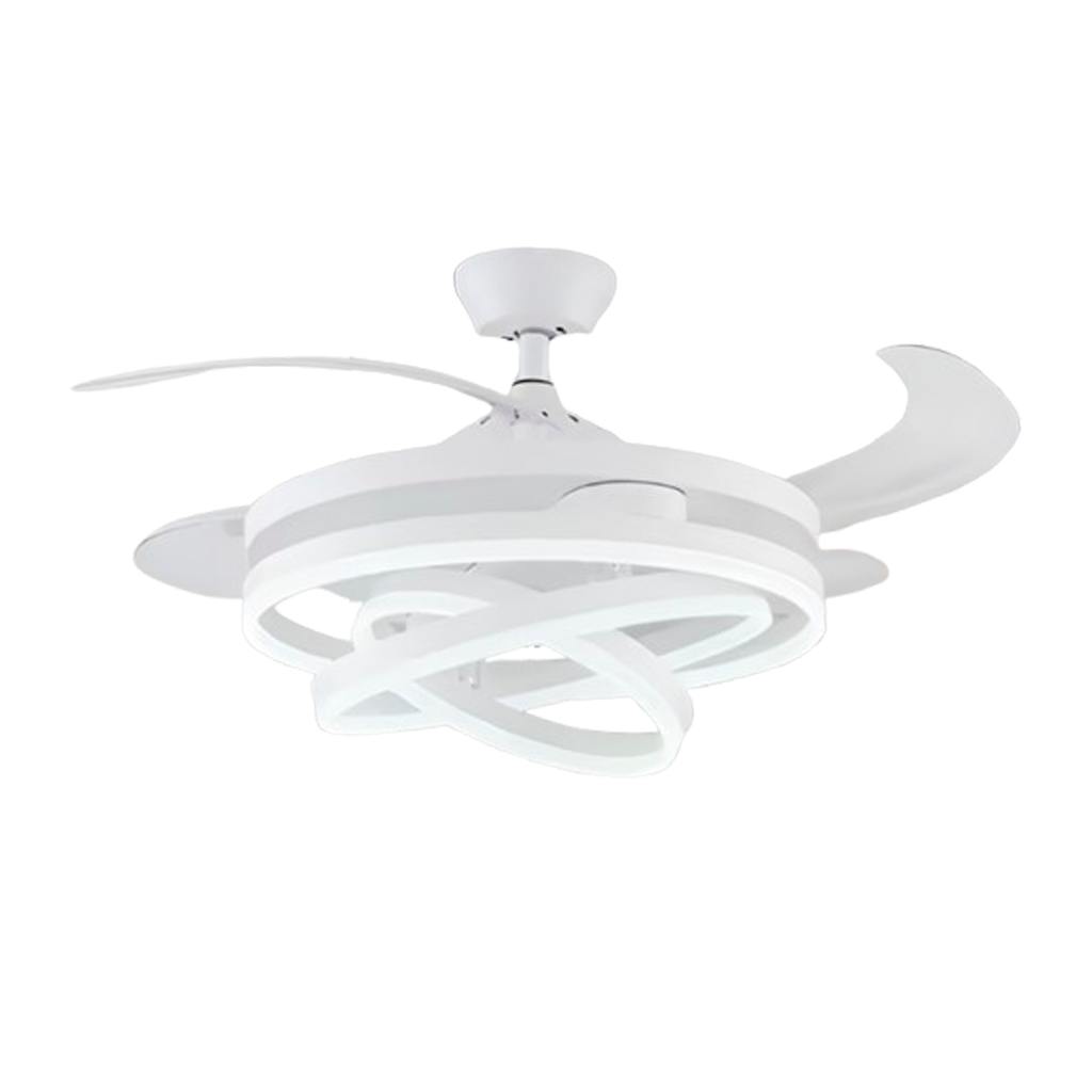 Ventilador de techo 48" 4a blizzard etdcf-170c blanco | La Mundial